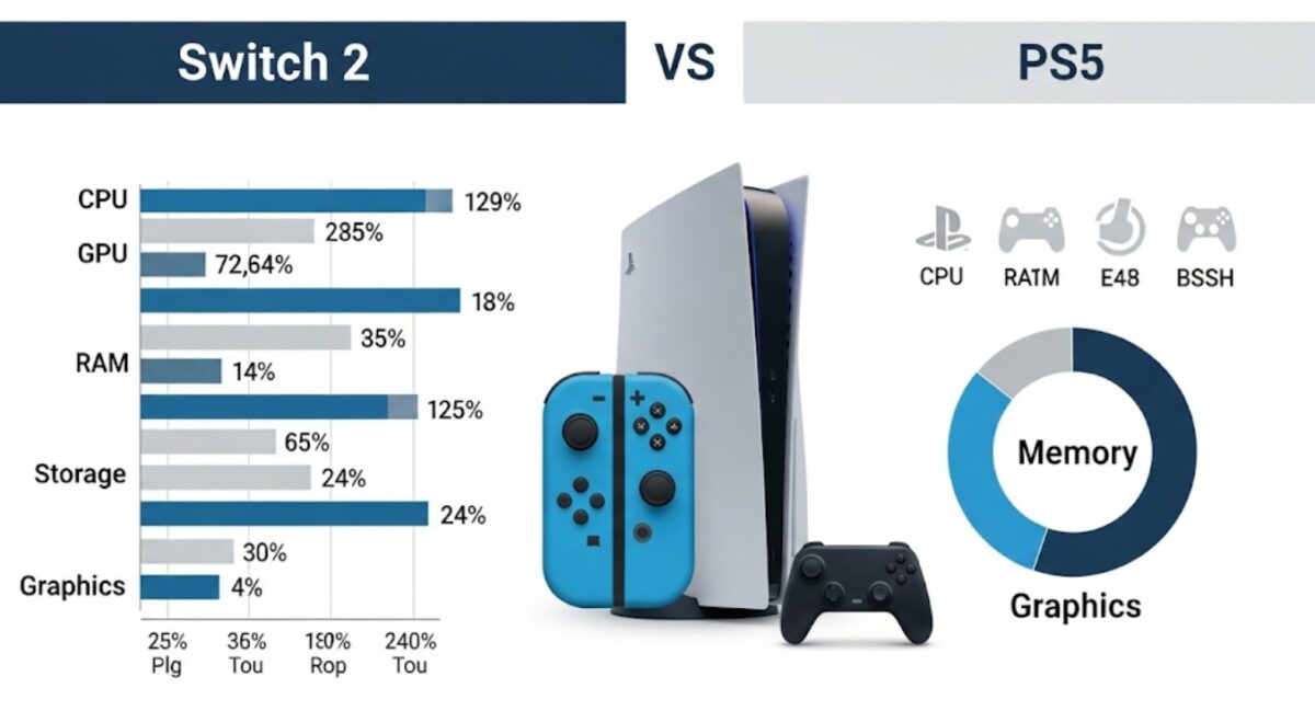Switch2とPS5のスペック比較！あなたに合うのはどっち？ | GameDive