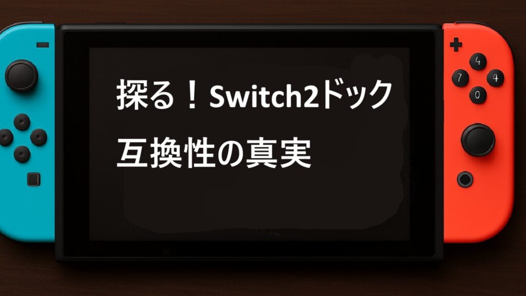 Switch2ドック互換性の完全ガイド！純正品以外は使える？ | GameDive